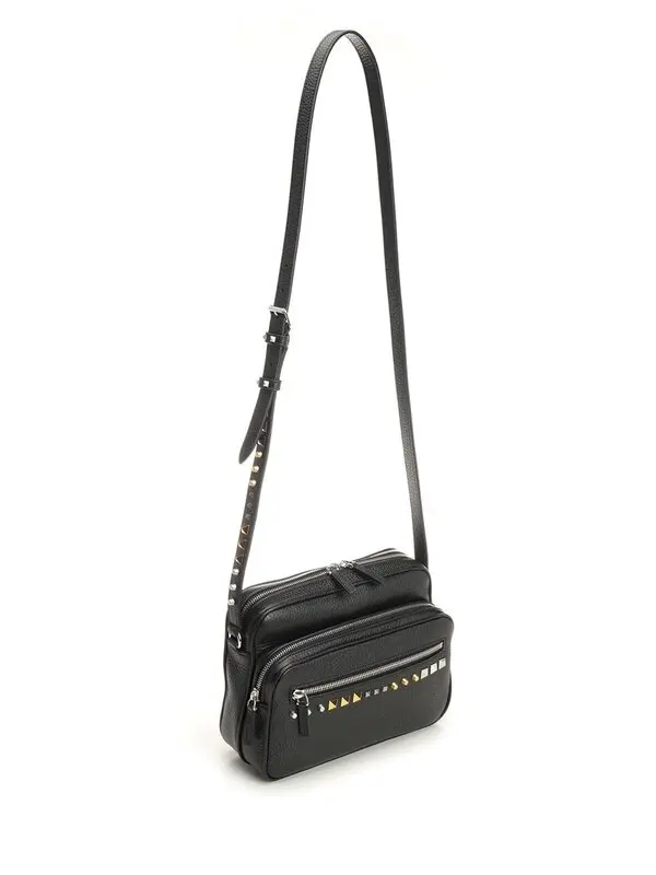 Valentino Garavani Rockstud Leather Shoulder Bag