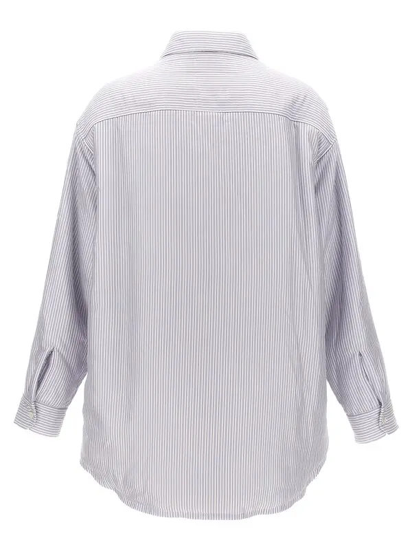 MAISON MARGIELA Striped Shirt Jacket