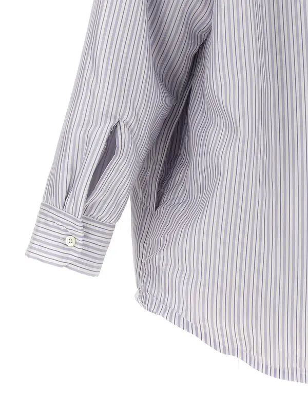 MAISON MARGIELA Striped Shirt Jacket
