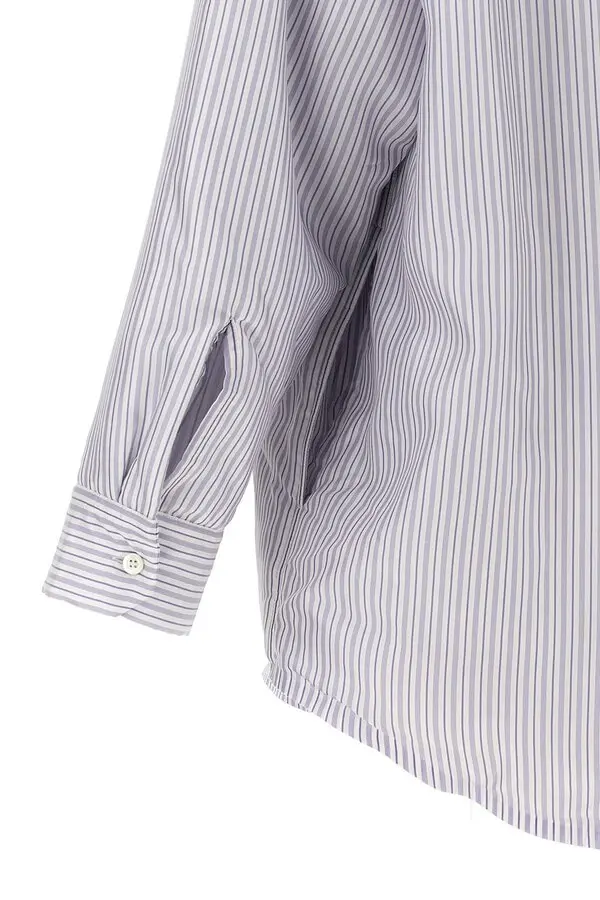 MAISON MARGIELA Striped Shirt Jacket