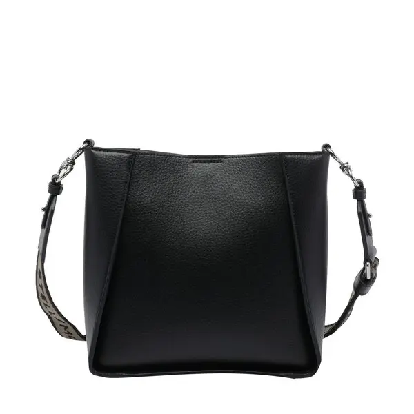 Stella McCartney Logo Crossbody Bag - Black