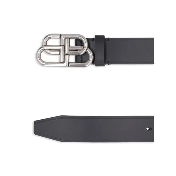 Balenciaga Logo Buckle Belt