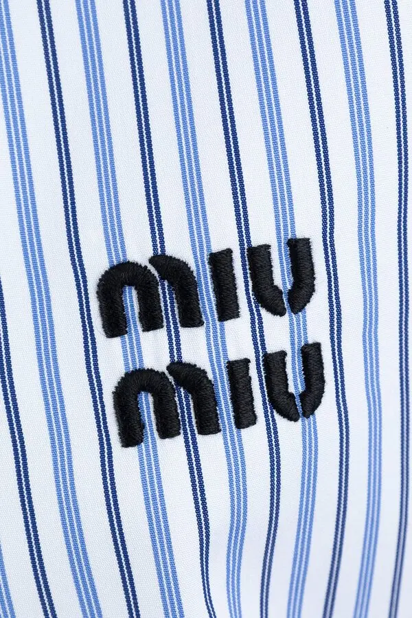 Miu Miu Striped Shirt