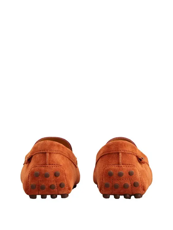 TOD'S Suede Gommino Driving Shoes - Multicolor