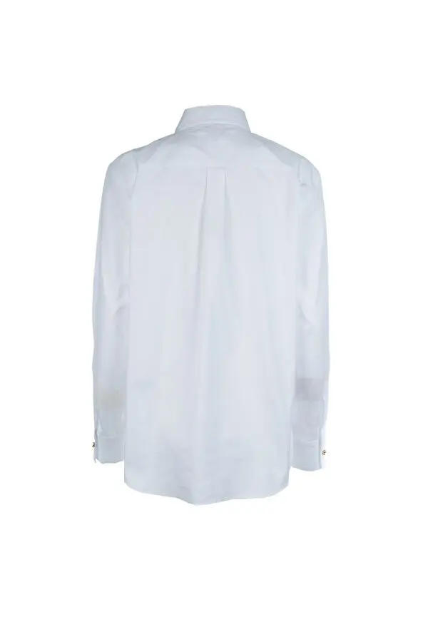 Bottega Veneta Classic Collar Shirt With Knot Detailing