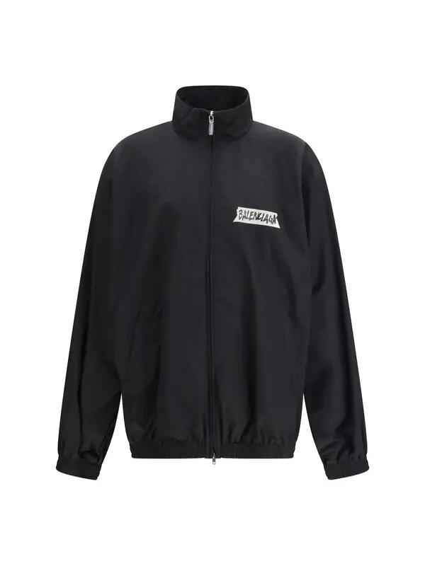 Balenciaga Masking Tape Jacket - Black