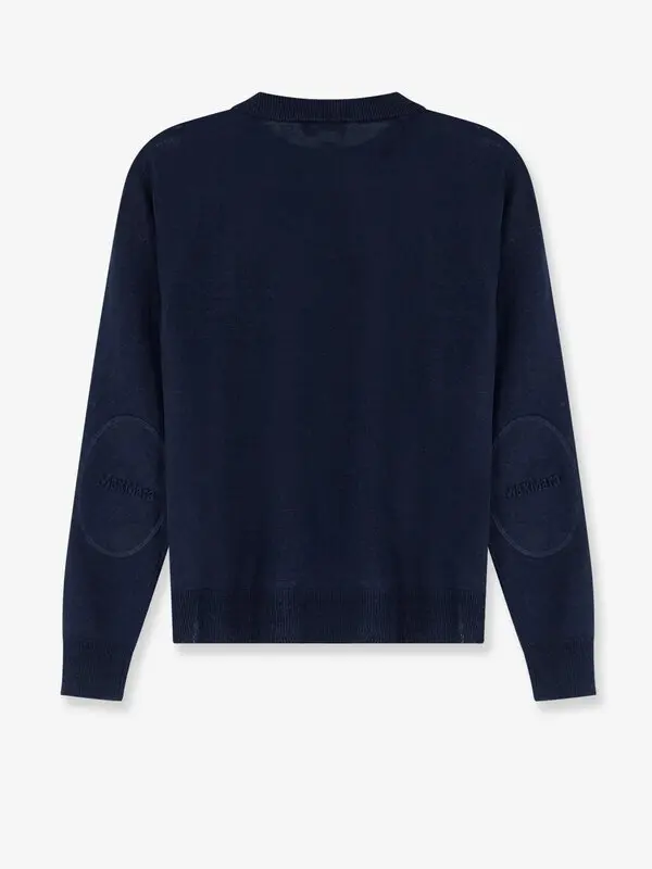 Max Mara Linen Crew Neck Sweater - Multicolor