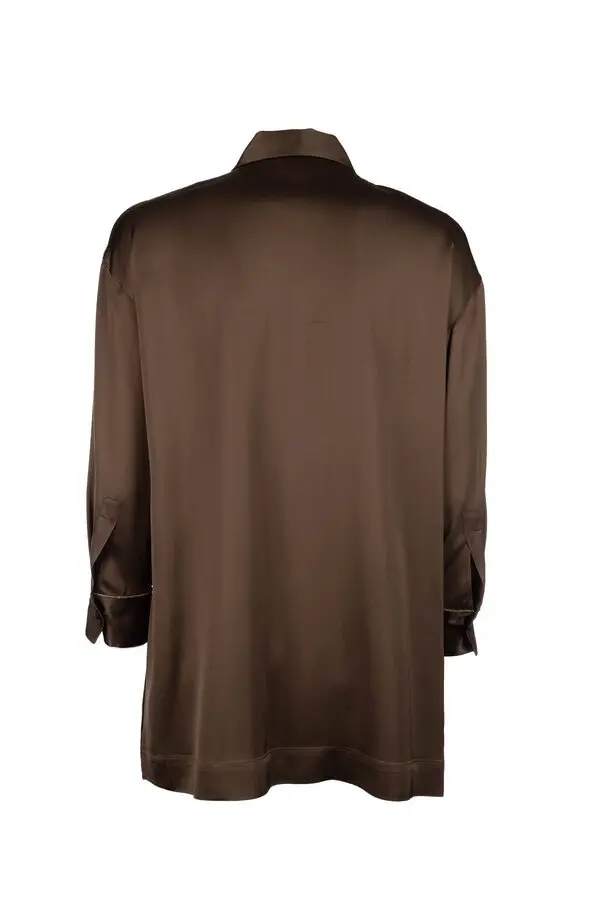 Peserico Silk Button-up Shirt - Multicolor