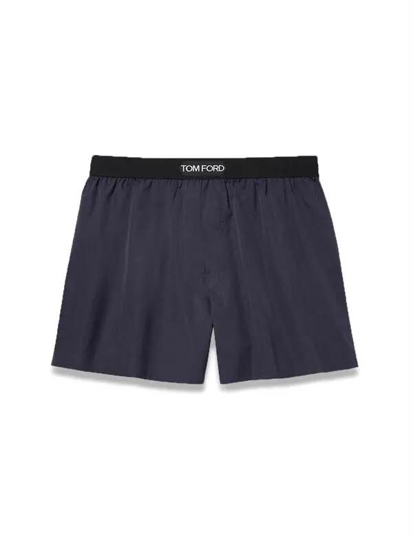 TOM FORD Cotton Shorts - Gray