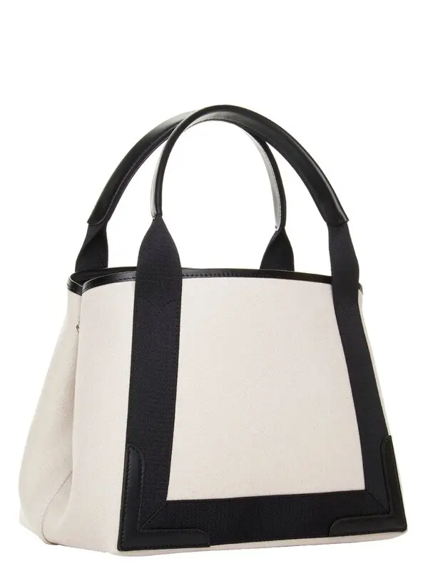 Balenciaga Small Navy Cabas Shopping Bag - Multicolor