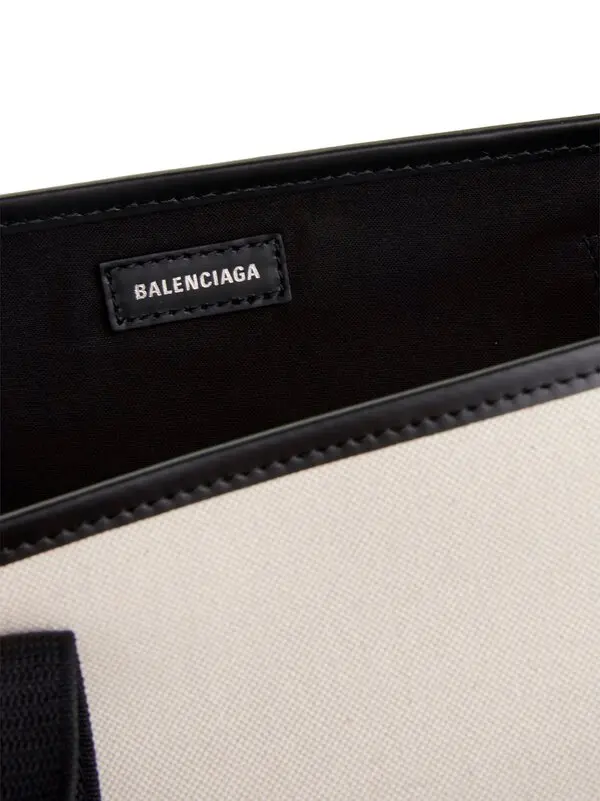 Balenciaga Small Navy Cabas Shopping Bag - Multicolor