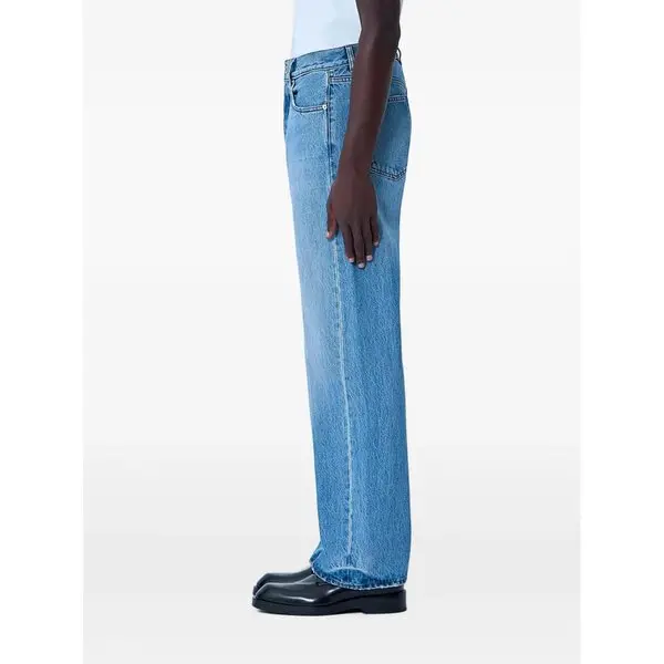 Jacquemus Cotton Loose-fit Straight Leg Jeans