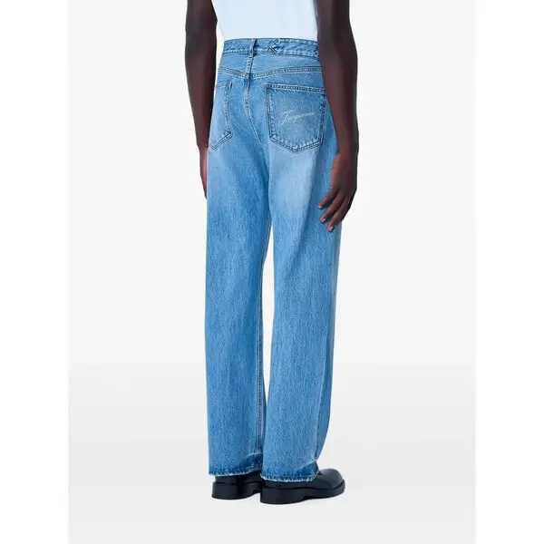 Jacquemus Cotton Loose-fit Straight Leg Jeans