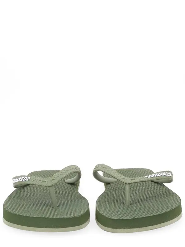 Dsquared2 Logo Flip Flop Slipper