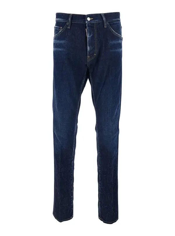 Dsquared2 Cool Guy" Blue Denim Jeans - Multicolor