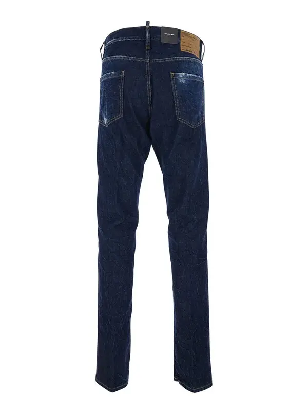 Dsquared2 Cool Guy" Blue Denim Jeans - Multicolor