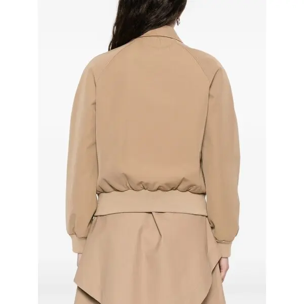 A.p.c. Beige Cotton Blend Bomber Jacket