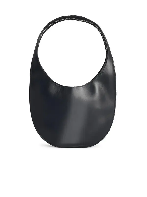 Coperni Medium Soft Swipe Leather Bag - Black