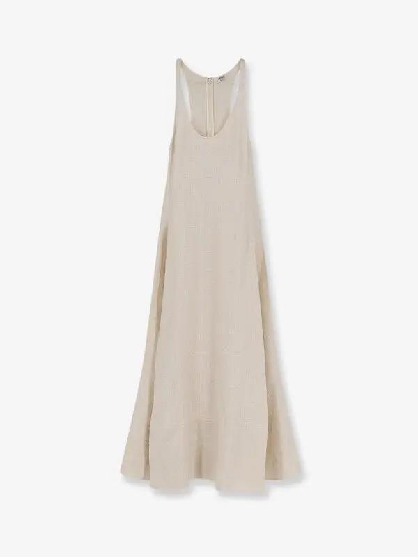 TOTEME Long Sleeveless Cotton Dress
