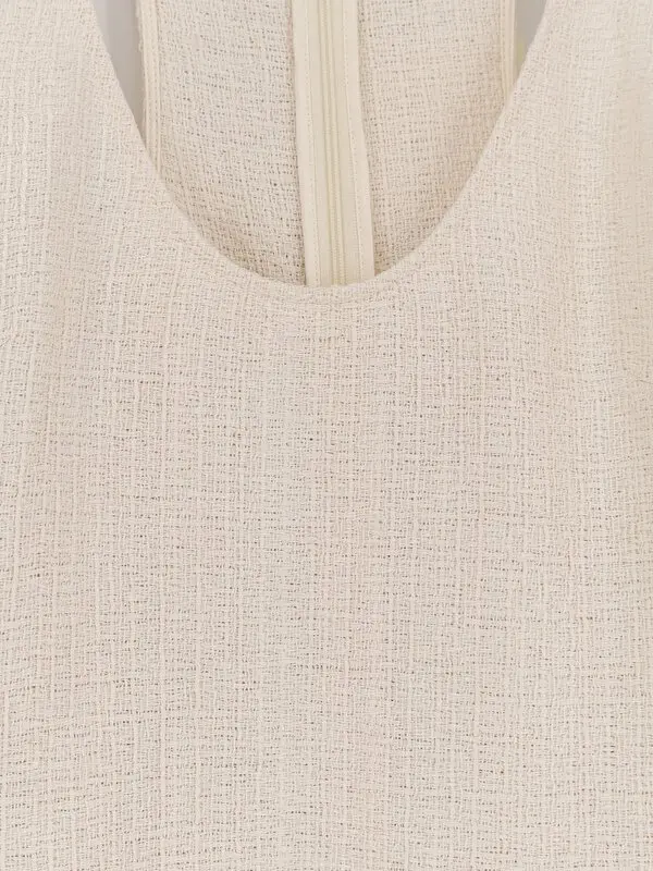 TOTEME Long Sleeveless Cotton Dress