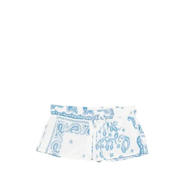 Attico Mini Shorts - White
