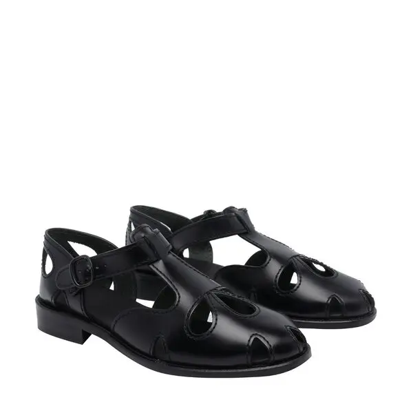 Hereu Floreta Slim Sandals In Calf Leather