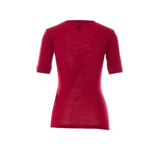 Versace Embroidered Medusa Ribbed Wool T-shirt