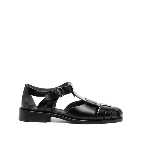Hereu Calf Leather Caged Sandals