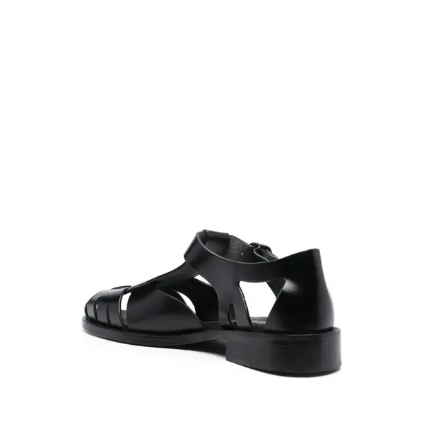Hereu Calf Leather Caged Sandals
