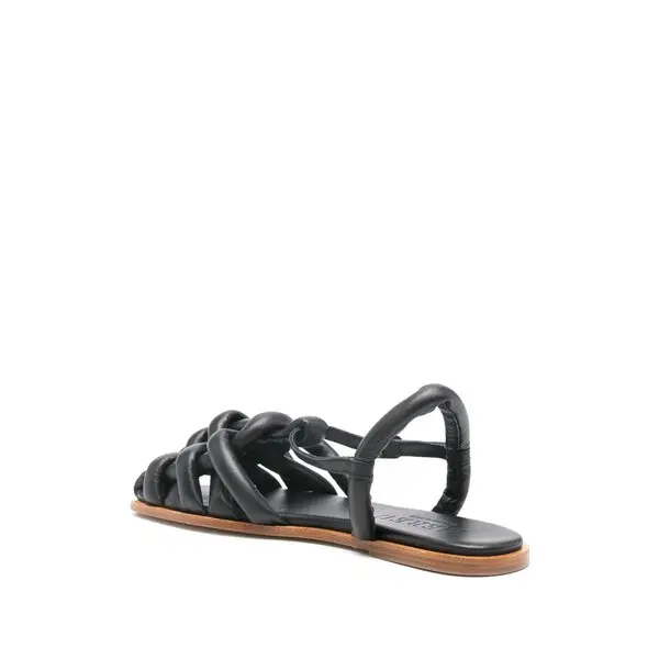 Hereu Calf Leather Caged Sandals