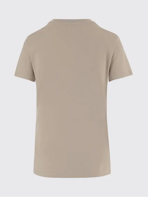 Max Mara Cotton T-shirt With Pocket Detail