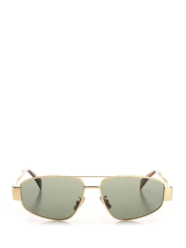Celine Triomphe Metal 03 Sunglasses - Gold