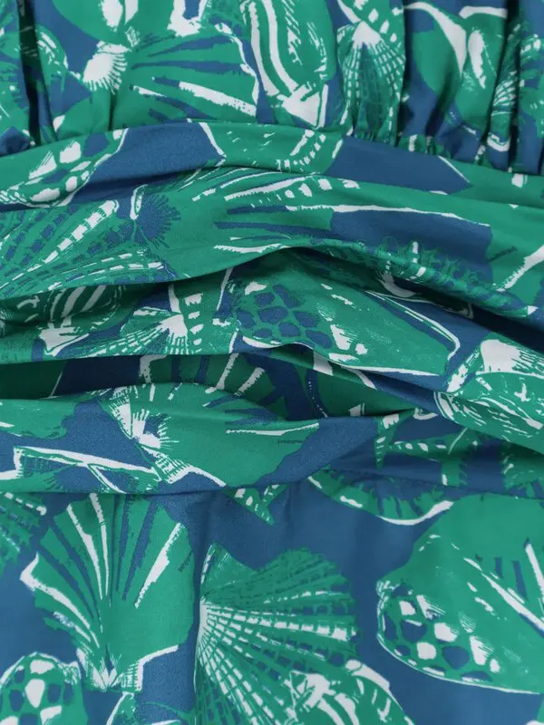 Max Mara Printed Halterneck Midi Dress