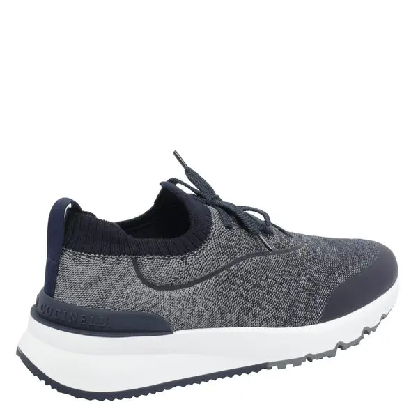 Brunello Cucinelli Techno Cotton Runner Sneakers - Blue