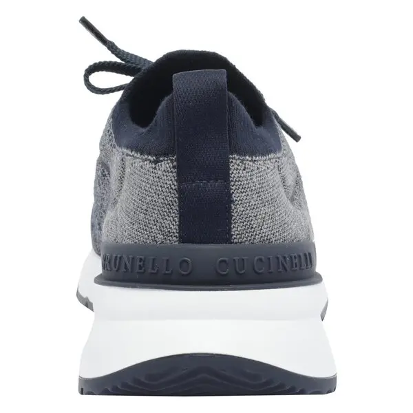 Brunello Cucinelli Techno Cotton Runner Sneakers - Blue