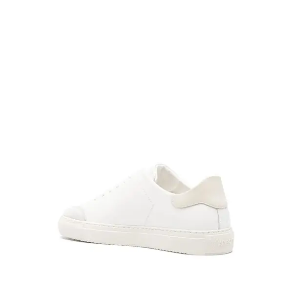 Axel Arigato Beige Calf Leather Embroidered Bee Bird Sneakers