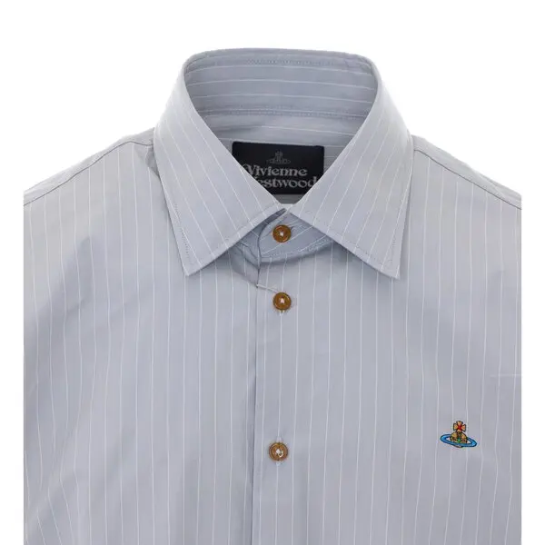 VIVIENNE WESTWOOD Striped Ghost Shirt - Gray