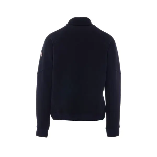 Moncler Long-sleeve Zip-up Cardigan With Logo