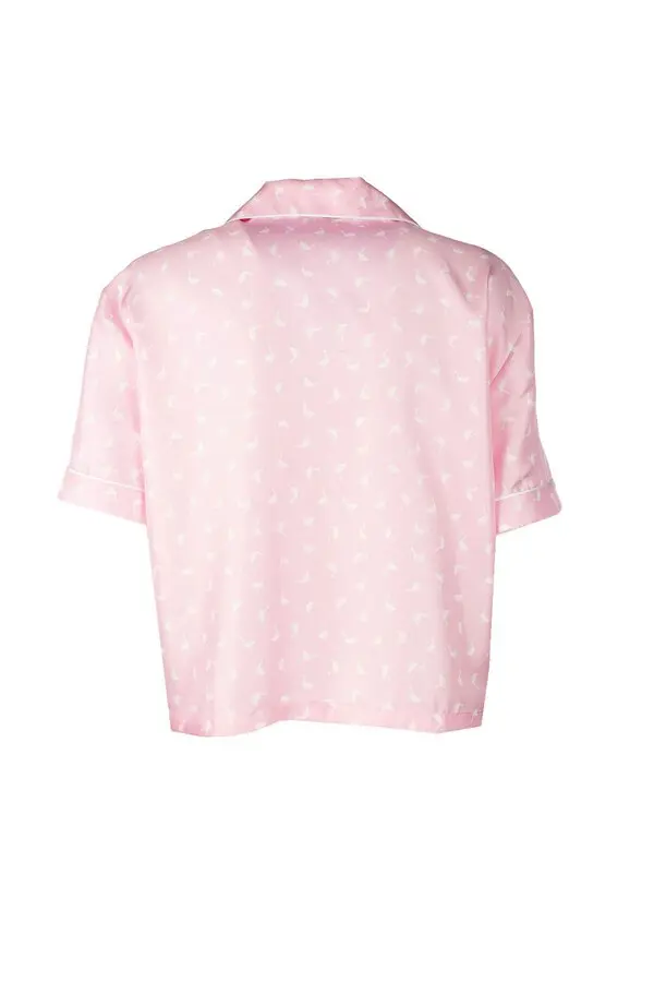 Moschino Short Sleeve Printed Shirt