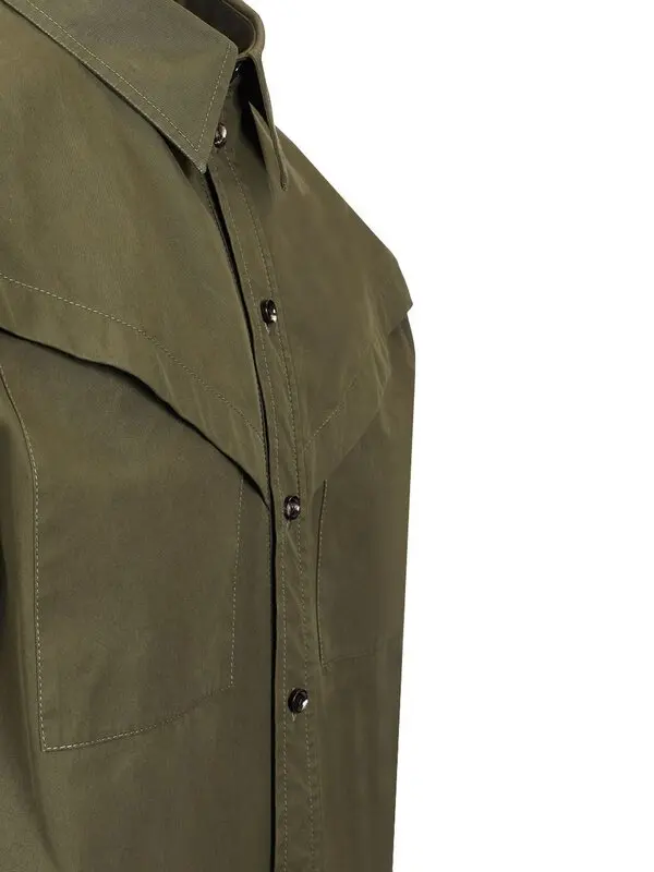 Bottega Veneta Lightweight Cotton Twill Shirt
