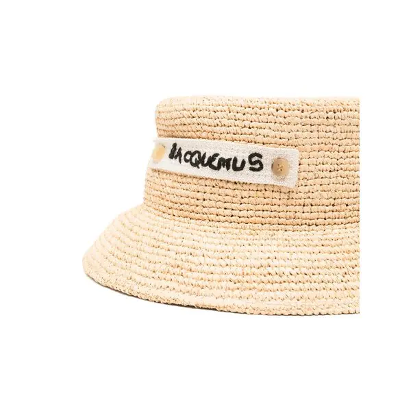 Jacquemus Raffia Wide Brim Hat