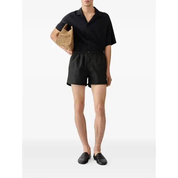 Jacquemus Embroidered Logo Swim Shorts