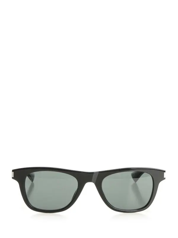 Saint Laurent Square Frame Sunglasses - Black