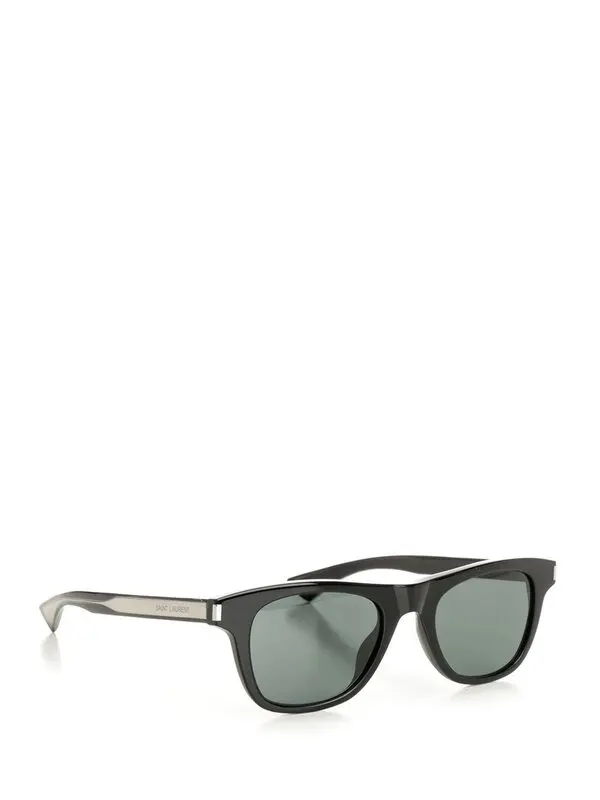 Saint Laurent Square Frame Sunglasses - Black