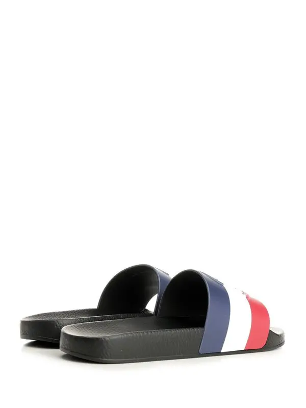 Moncler Basile Slides - Black