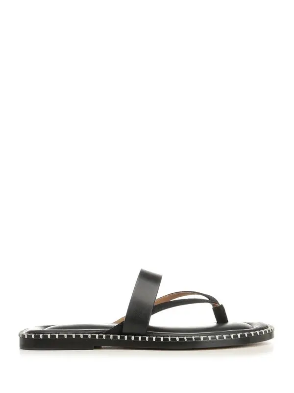 Dries Van Noten Leather Flip-flops