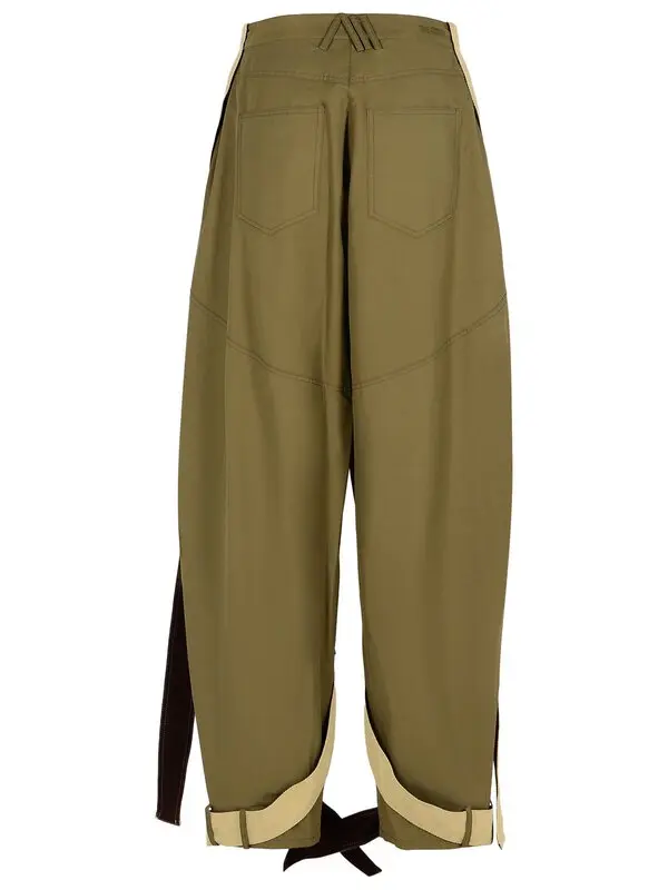 Attico Cotton Blend Pants