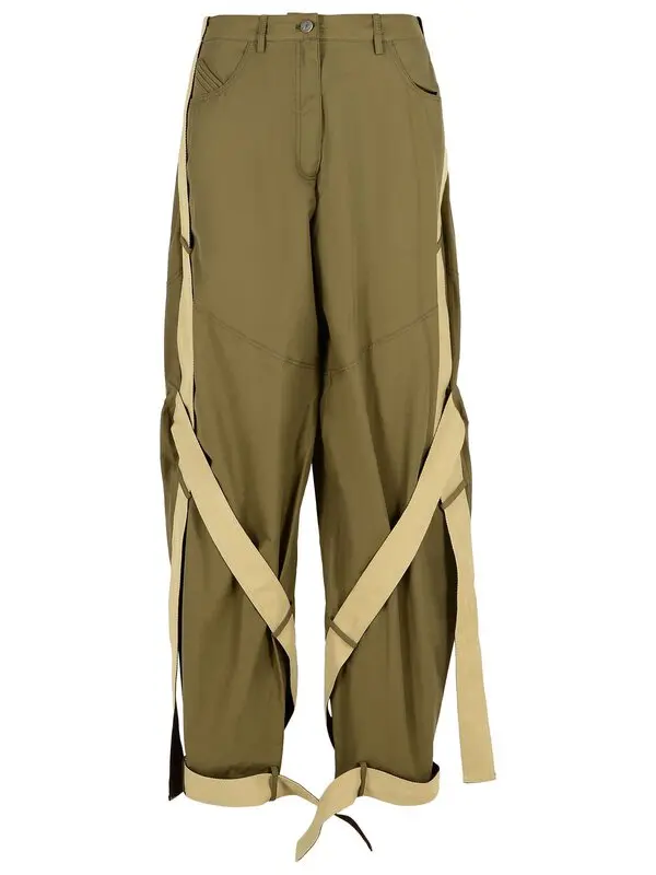 Attico Cotton Blend Pants