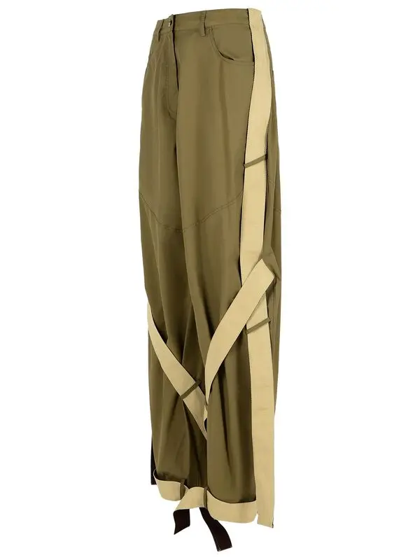 Attico Cotton Blend Pants