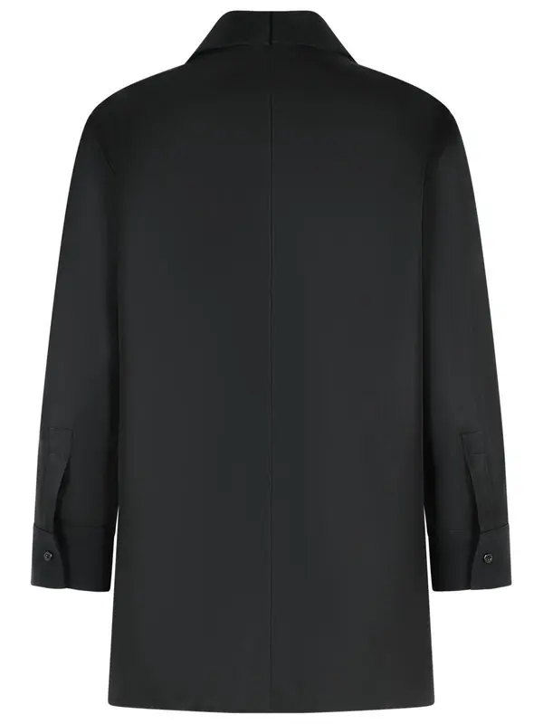 JIL SANDER Wool Blouse - Black